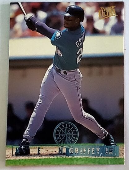 Ken Griffey Jr Fleer Ultra 1995 MLB Trading Card #101 Seattle Mariners
