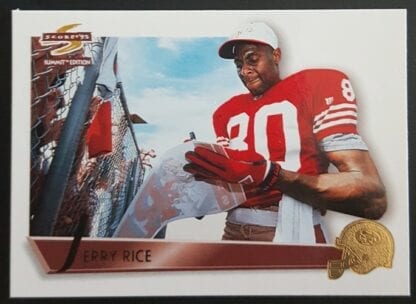 Jerry Rice Score 1995 "Summit Edition" Card #103 San Francisco 49ers