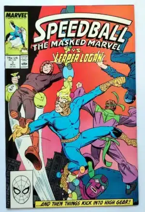 Discover Speedball Marvel Comic Issue 3 November 1988